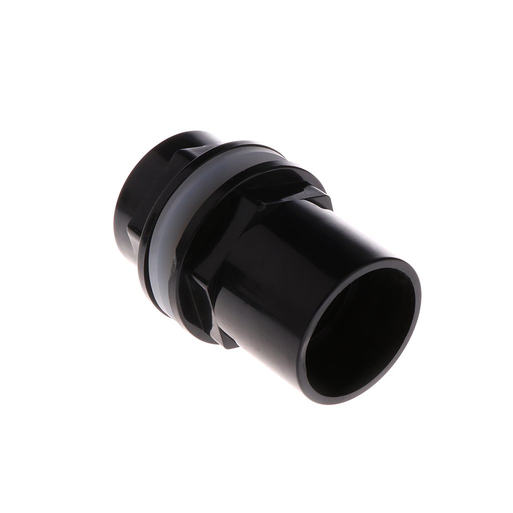 Zaxion PVC Aquarium Water Connector with Silicone Seal Joint Inlet Outlet Tube Hose Adapter for Fish for Tank Filter Household Pet Products Fish and Aquatic Life Supplies Feeding Device Aquarium