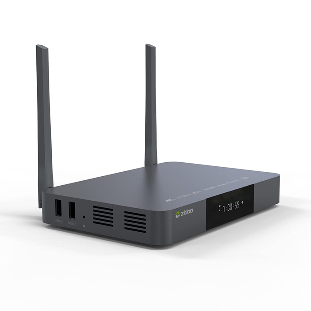 Zidoo Z9X 4K Media Player, Android 9.0 OS 2G+16G DV VS10 Image Quality Engine HDR10+ MKV/Blu-ray 4K HDR Android TV Box