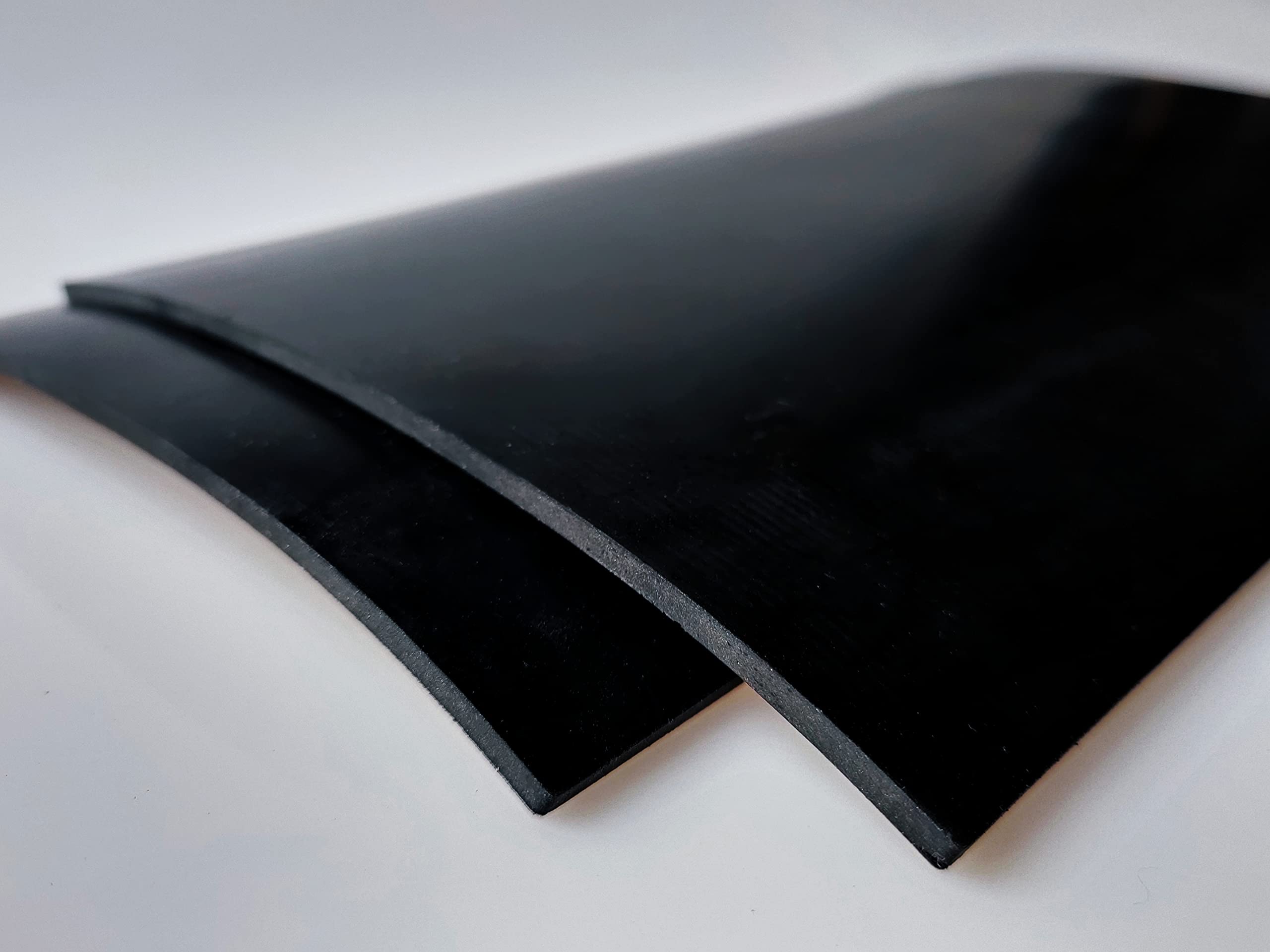 Rubber Sheet Anti Vibration Isolation Pads Acoustic Damping Film Shock Absorbing Foam Rubber Mat 12 x 6 x1/8 inch 70 Duro
