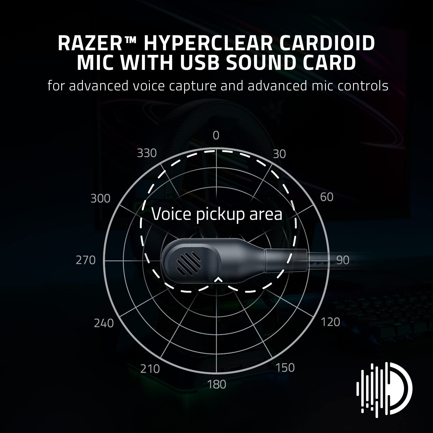Razer BlackShark V2 Gaming Headset: THX 7.1 Spatial Surround Sound - 50mm Drivers - Detachable Mic - PC, PS4, PS5, Switch - 3.5 mm Audio Jack & USB DAC - ESL Edition