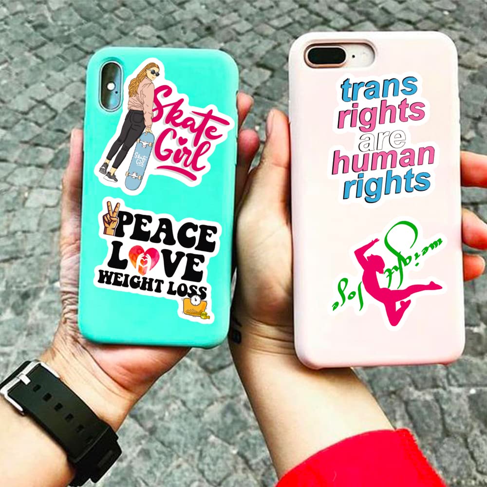 TUNGFU Weight Loss Stickers, Gym Stickers,Running Stickers for Water Bottles,Laptop, Notebook, Suitcase, Skateboard, Guitar