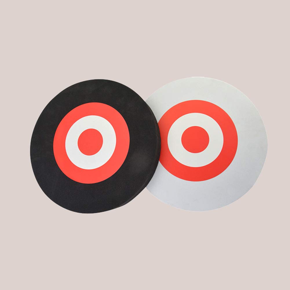NZXVSE EVA Foam Arrow Target, Round Lightweight Archery Target, Healing Bow Moving Hunting Shooting Practice Target, Compound Bow Archery Targets Black