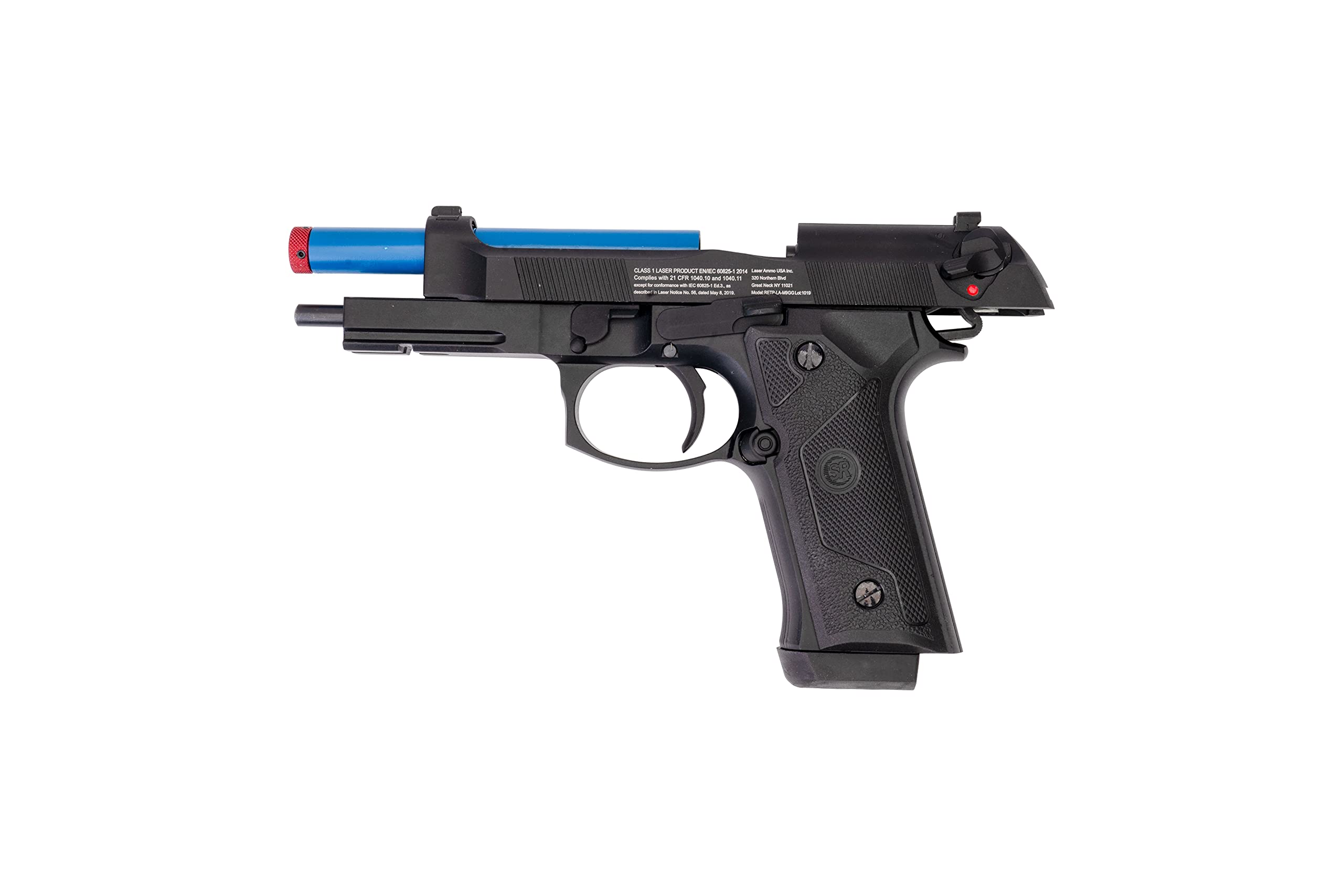 Laser Ammo Recoil Enabled SureStrike Training Laser Device (Class I, 3.5mW) for use Training Targets and Systems (Beretta M9 (Invisible Laser))