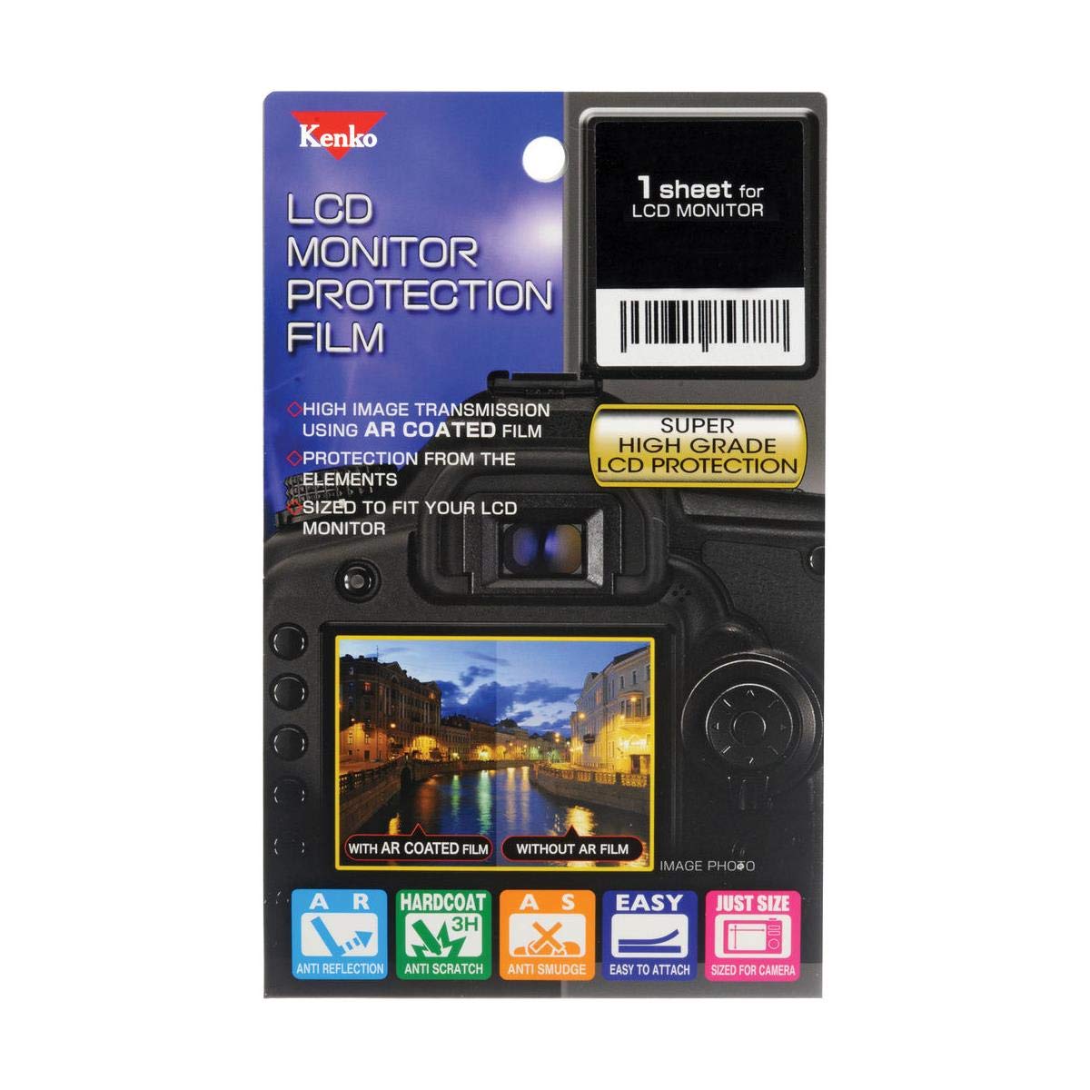 Kenko LCD Screen Protector for General Purpose 2.5" - Clear - LCD-G-2.5