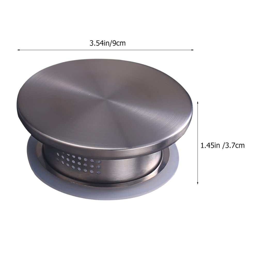 Operitacx Water Bottle Accessories Water Pitcher Replaceable Lids Stainless Steel Pitcher Lids Pitcher Glass Lids Covers Glass Jug Cover Stoppers for Water Jug Glass Pitcher () Lemonade Pitcher