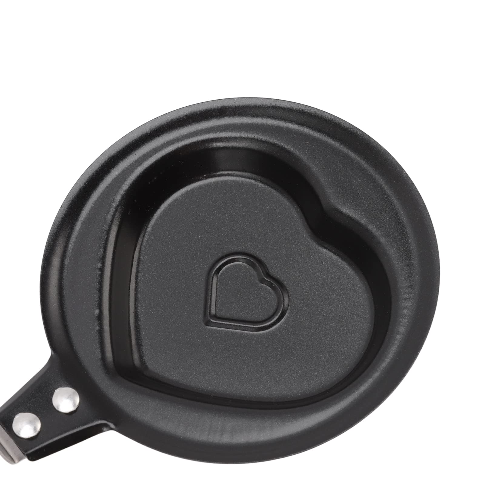 plplaaoo Mini Egg Pan,Egg Frying Pan, Non Stick Egg Cooker Pan,Nonstick Egg Frying Pan Innovative Korean Breakfast Pot DIY Mini Breakfast Omelette Pan Mold(heart-shaped)