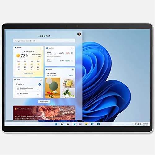 Microsoft Surface Pro X DU8-00001 13" SQ1 8GB/128GB Touch Tablet Computer, Platinum (Renewed)