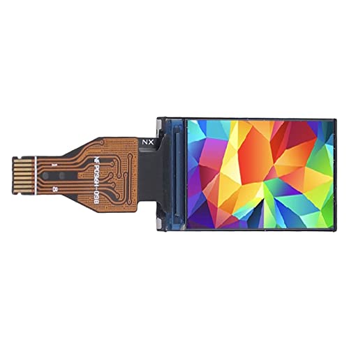 Uxsiya 80x160 Resolution IPS Display Module, Quick Response Small Power Consumption Thin Non Flash 4Pcs TFT IPS Display Module ST7735S Drive for Controller Board