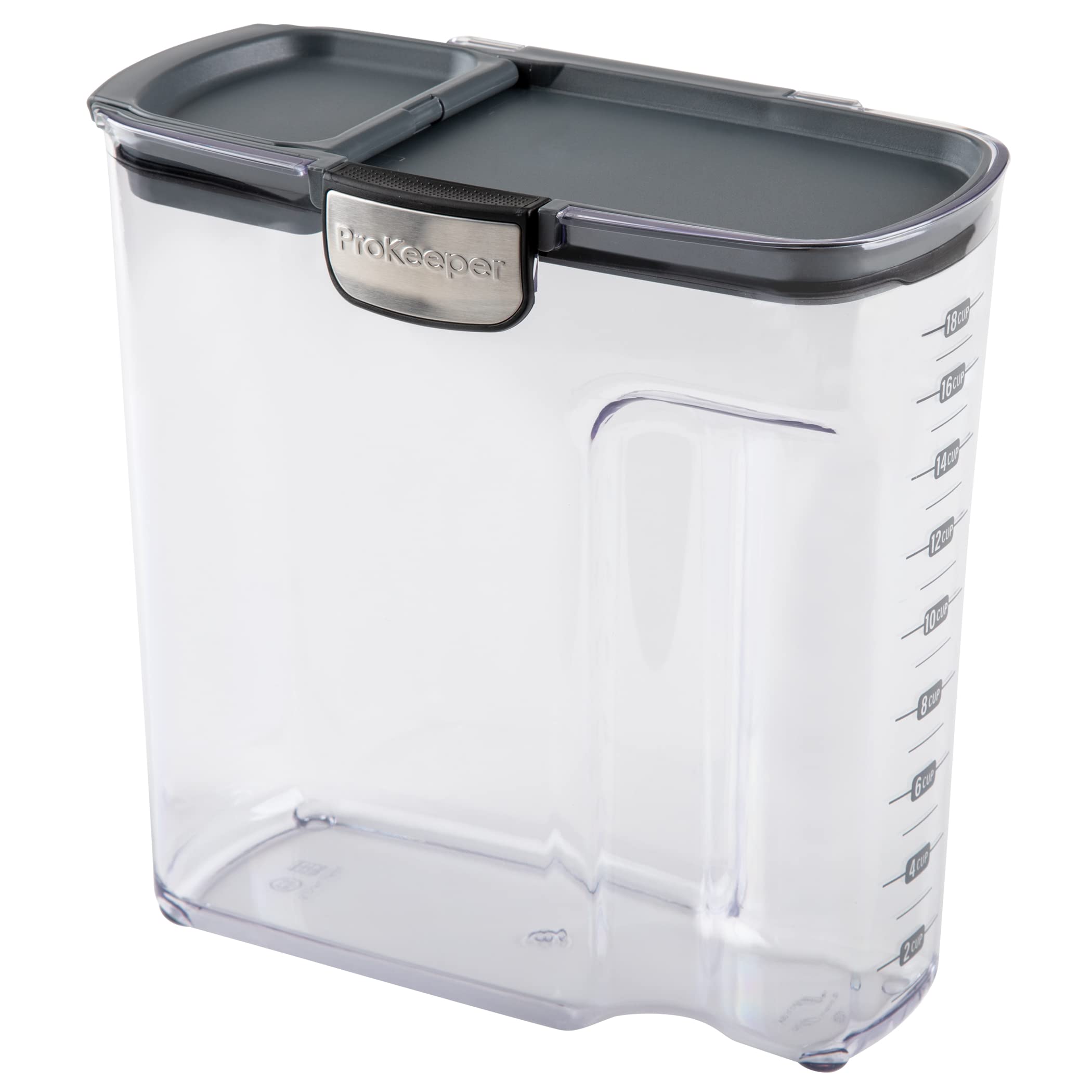 Progressive International ProKeeper+ 4.5-quart Large Cereal Keeper Multipurpose Airtight Stackable Food Storage Container