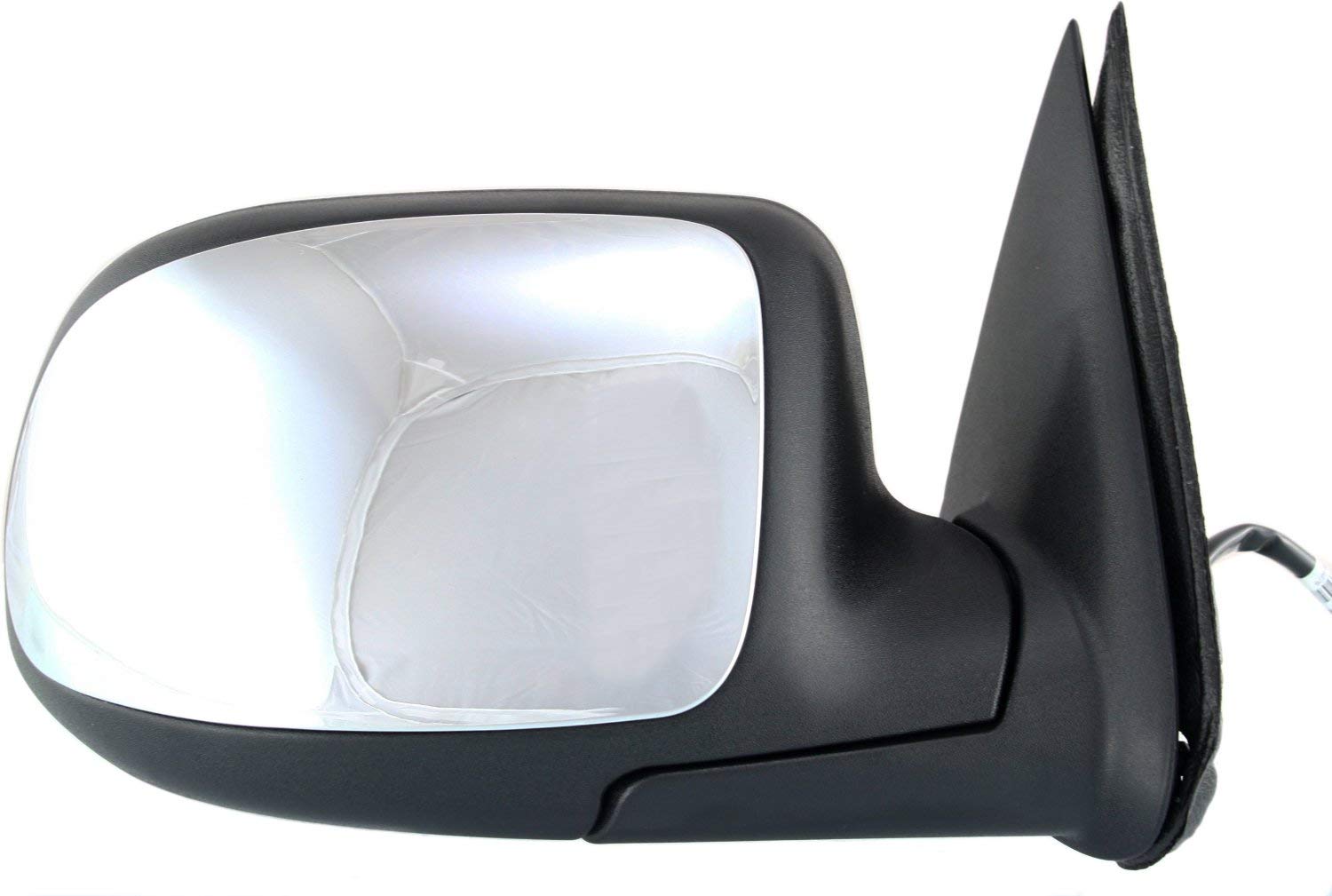 Kool Vue Left & Right Power Heated Door Mirrors Compatible With Chevrolet Silverado 1500 1999-2002 Without Puddle Lamp Chrome Pair Extended Cab & Standard Cab