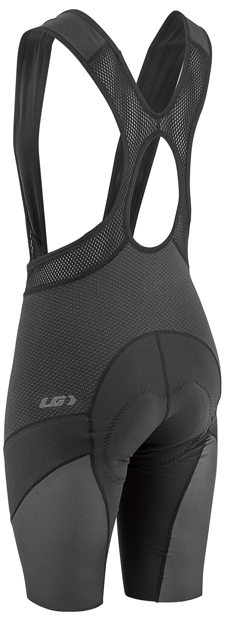 Louis Garneau, Men's CB Carbon Lazer Light, Breathable, Padded Compression Cycling Bib Shorts, Black, Large