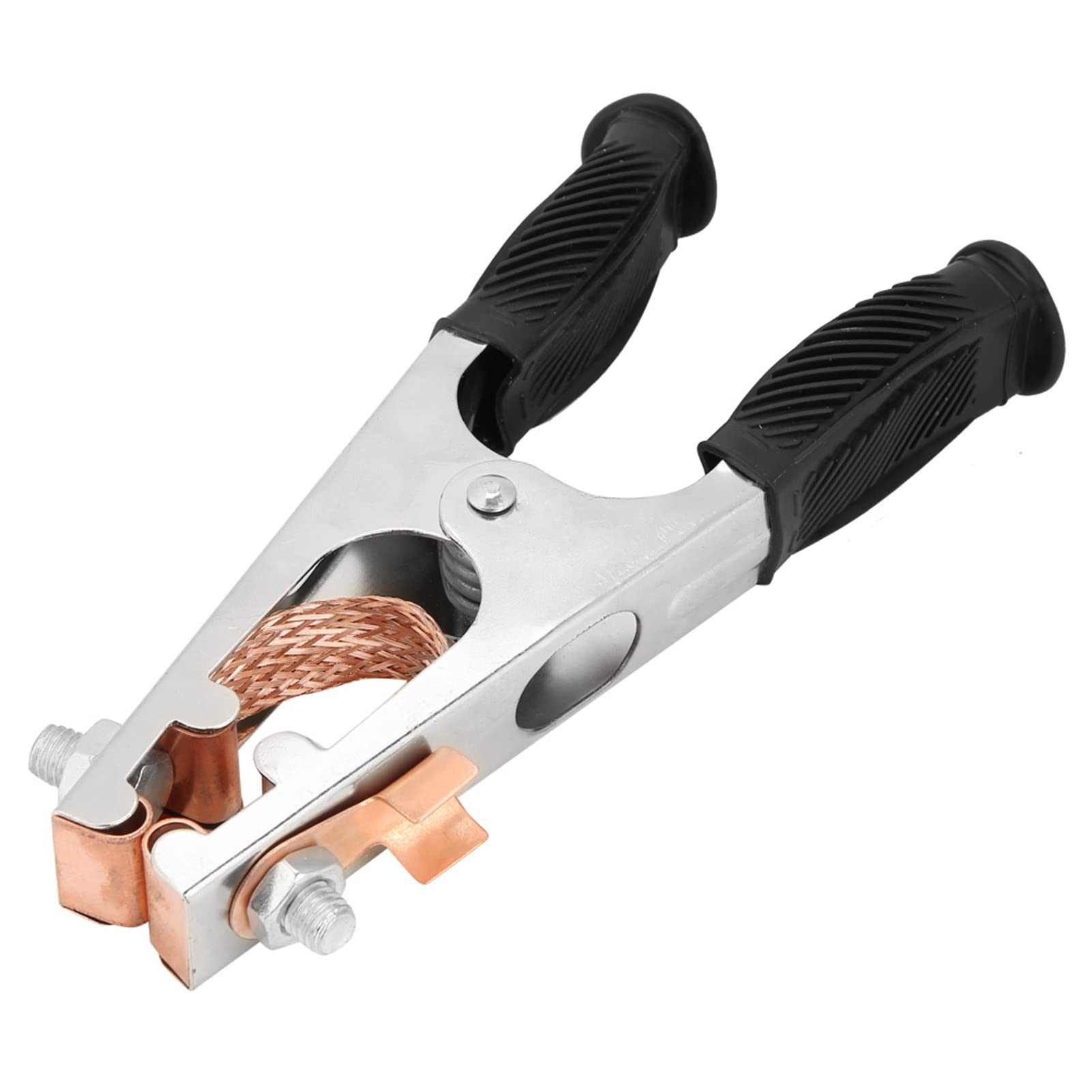 Welding Ground Clamp, 500A Copper Welding Earth Clip Electroplated Ground Clamp Copper Welding Earth Clip for Manual Welder(US Type)