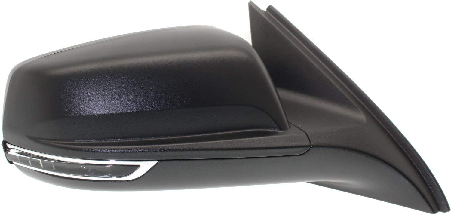 Kool Vue Passenger Side Power Heated Mirror for Chevrolet Malibu 2013-2015 With Signal Light & Memory Textured