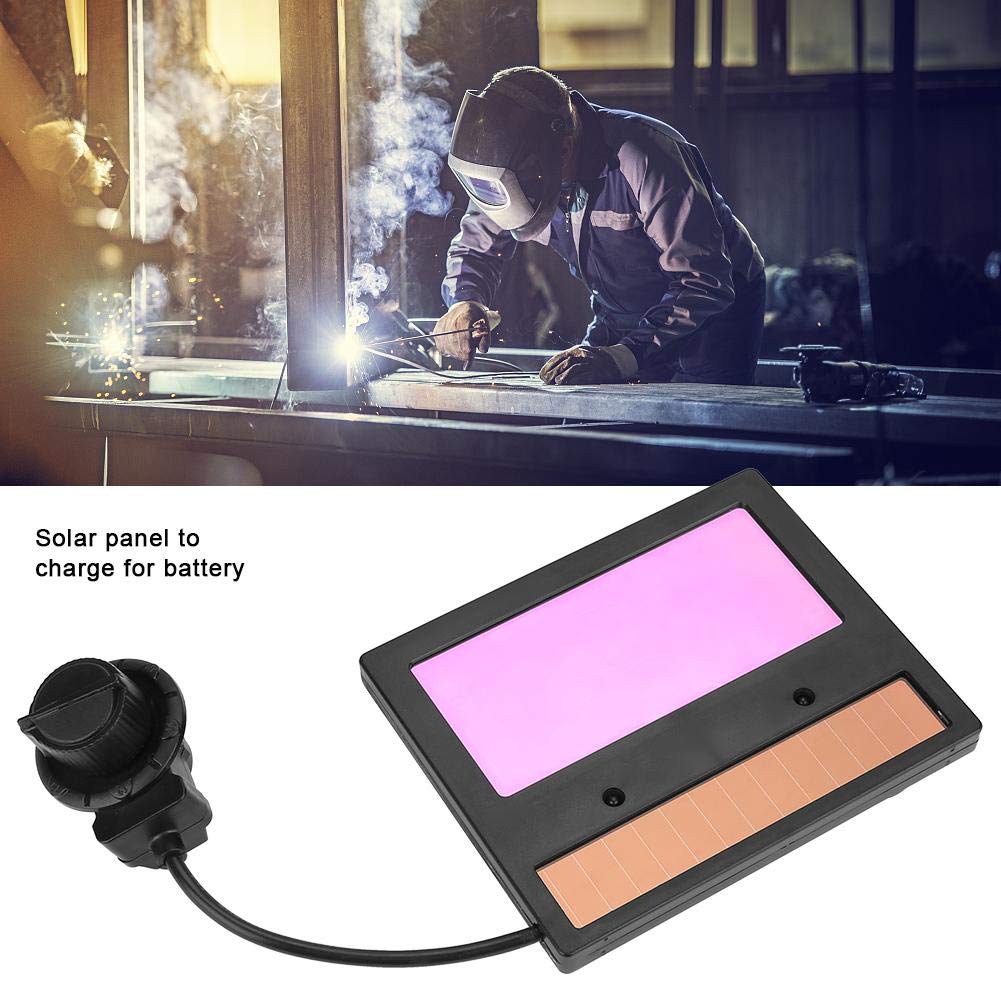 Solar Auto Darkening Welding Lens Panel Welding Helmet Mask Automation Filter Shade Eyes Goggles (TX600C)