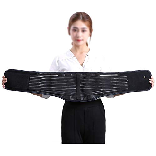 Lumbar Support Belt Lumbar Lower Back Brace and Support Belt Self-Heating Warm Back Support Belt for Pain Relief and Injury Prevention Back Braces for Lower Back Pain Relief (Size : XX-Large)