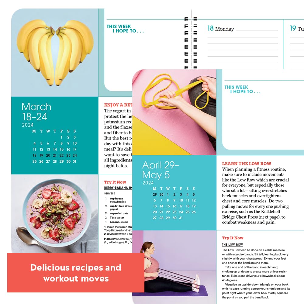 Prevention 2024 Calendar & Health Planner; Get 365 days of inspiration to simplify and celebrate your life and stay organized