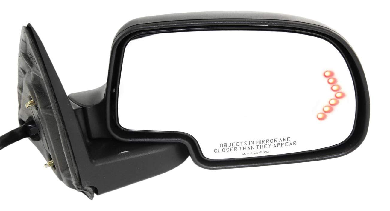 Kool-Vue Passenger Side Mirror Compatible with 2003-2006 Chevrolet Silverado 1500, Fits 2003-2006 Silverado 2500 HD, 2003-2006 Tahoe, Fits 2003-2006 GMC Sierra 1500