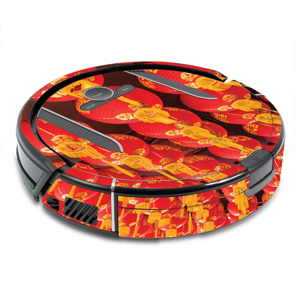MightySkins Skin Compatible with Shark Ion Robot R85 Vacuum - Chinese Lanterns | Protective, Durable, and Unique Vinyl Decal wrap Cover | Easy to Apply, Remove, and Change Styles | Made in The USA