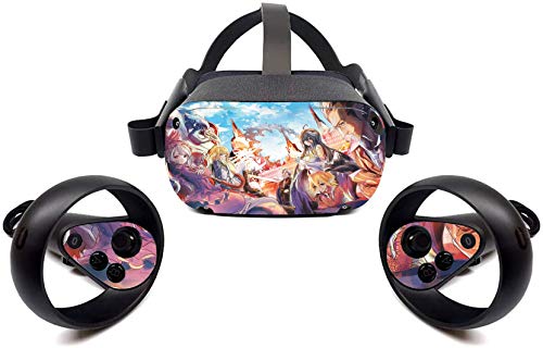 Oculus Quest VR Headset Skin sticker Science Fiction Vinyl Decal for Headset and Controller by ok anh yeu
