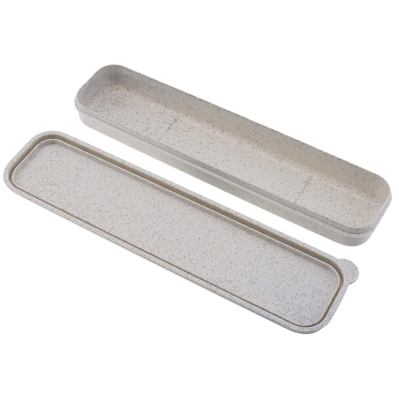 OriGlam Portable Flatware Box Travel Tableware Storage Box, Travel Case Travel Tableware Storage Box, Utensil Case Lunch Bag Flatware Box