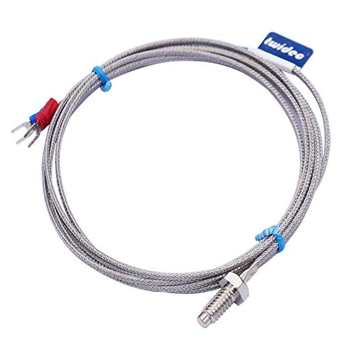 Twidec/MV100-B10 Digital Display PID Temperature Controllers Thermostat Regulator AC 85V - 265V MY-104+ K Sensor Thermocouple + Heat Sink and Solid State Relay SSR 40 DA