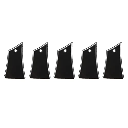 Truss Rod Plate, Plastic Long Life Span 5Pcs Electric Guitar Truss Rod Plate for Replacement