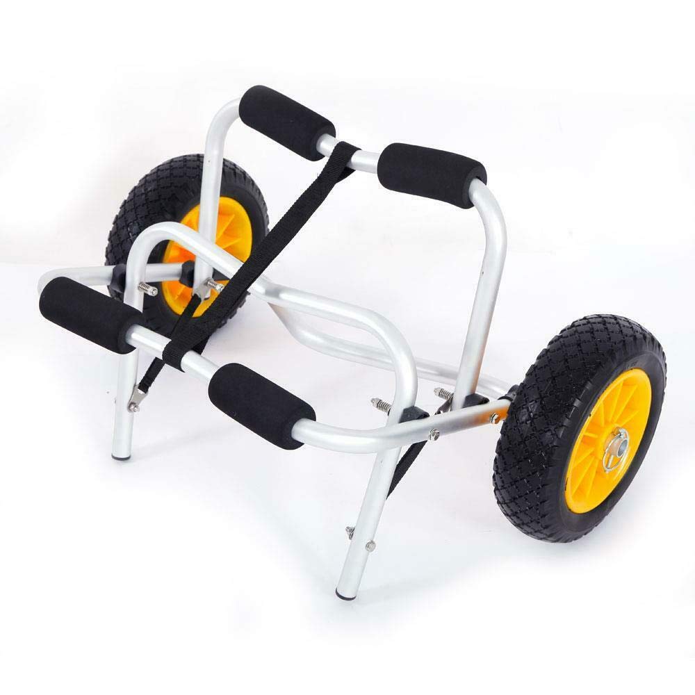 N-brand Carry Dolly Trailer Tote Trolley Transport Cart Wheel Fo Kayak Canoe Jon Boat US