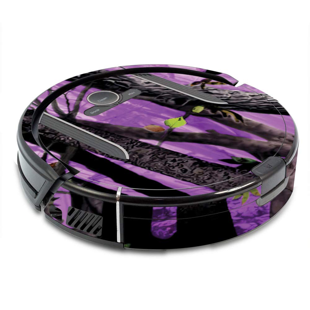 MightySkins Skin Compatible with Shark Ion Robot R85 Vacuum - Purple Tree Camo | Protective, Durable, and Unique Vinyl Decal wrap Cover | Easy to Apply, Remove, and Change Styles | Made in The USA