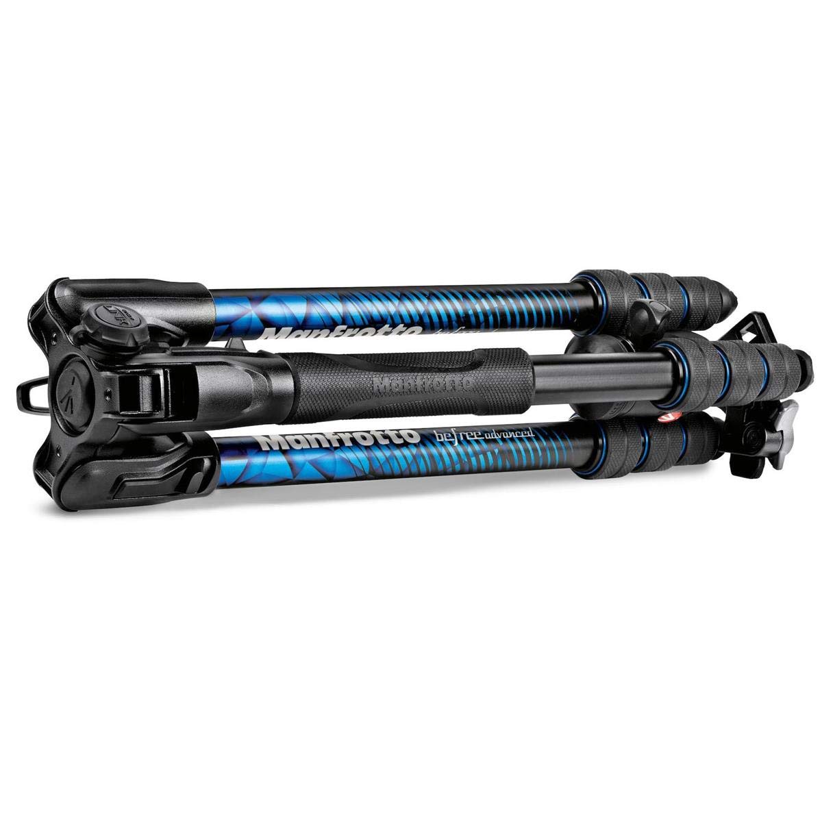 Manfrotto BeFree Advanced 59-inch Aluminum Travel Tripod with Ball Head & Case (Blue)