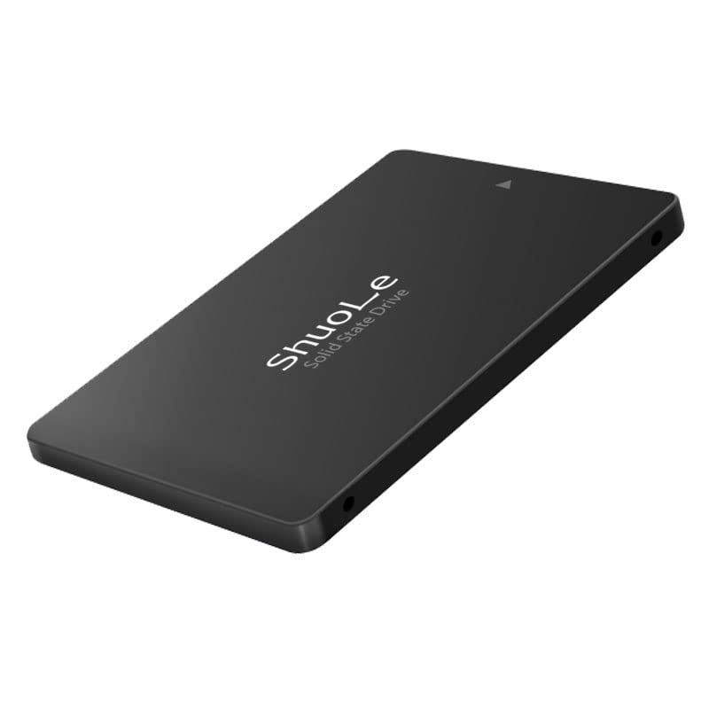 ShuoLe 256GB SSD 3D NAND TLC 2.5 inch SATA III Internal Solid State Drive, 2.5"/7mm 6 Gb/s, Up to 500 MB/s, Compatible with Laptop & PC Desktop