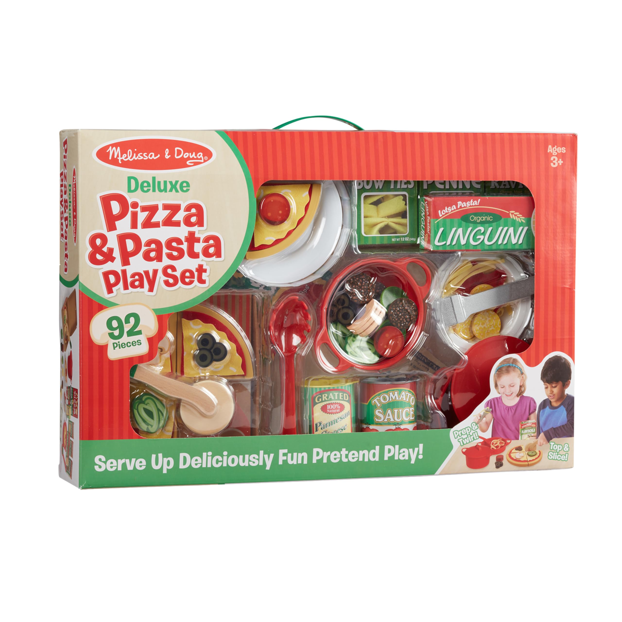Melissa & Doug Deluxe Pizza & Pasta Play Set