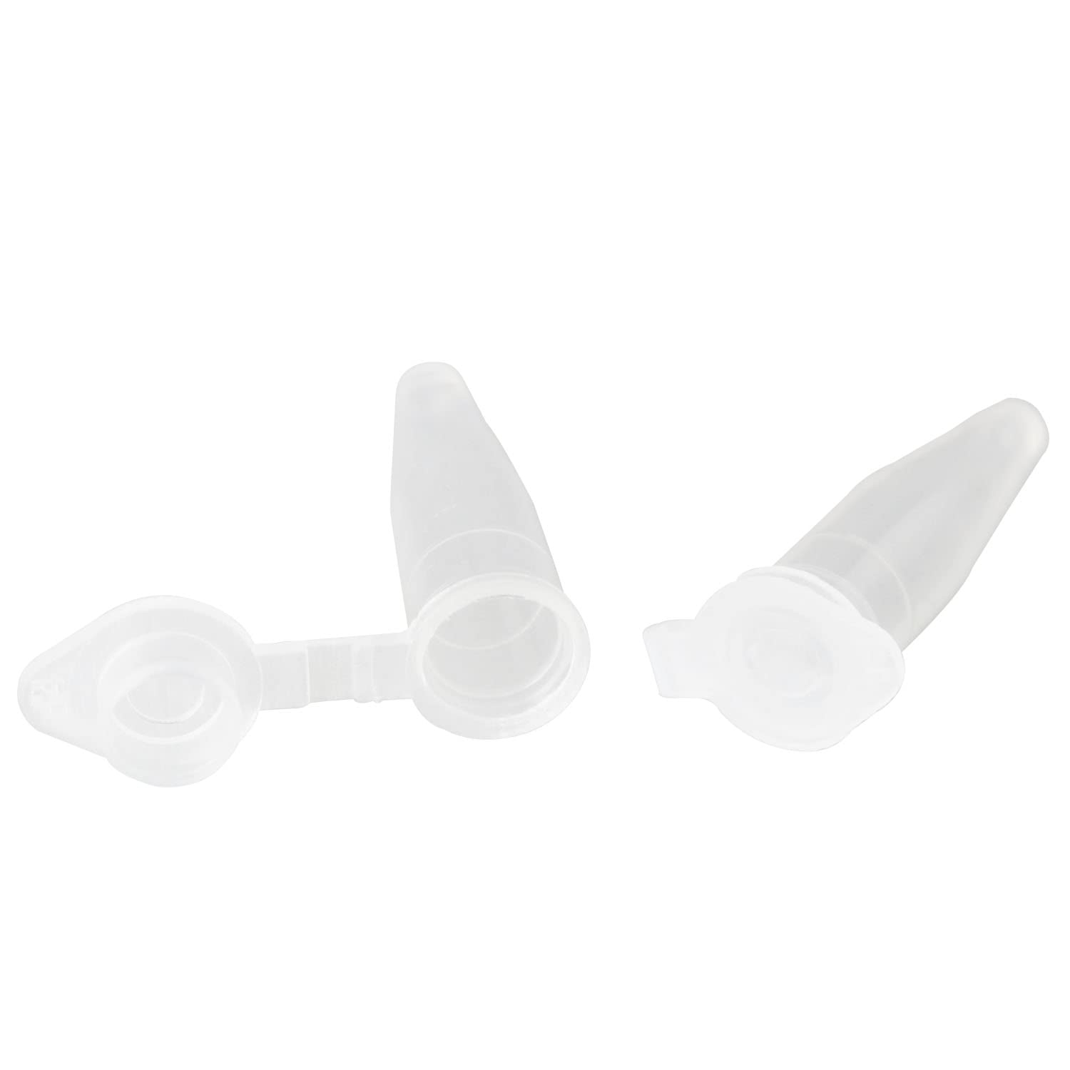 YHXiXi 200PCS 0.2ml Microcentrifuge Tubes Polypropylene Graduated Microcentrifuge Tubes Clear Graduated Polypropylene Microcentrifuge Tubes Test Vials Small Bottle Container