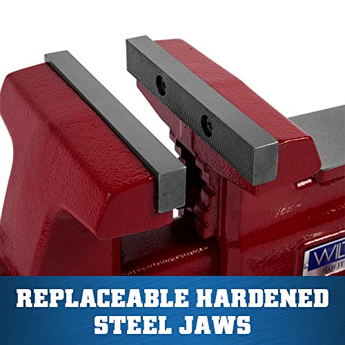 Wilton 656UHD Utility HD Bench Vise, 6-1/2" Jaw Width, 6-1/4" Jaw Opening (28815)