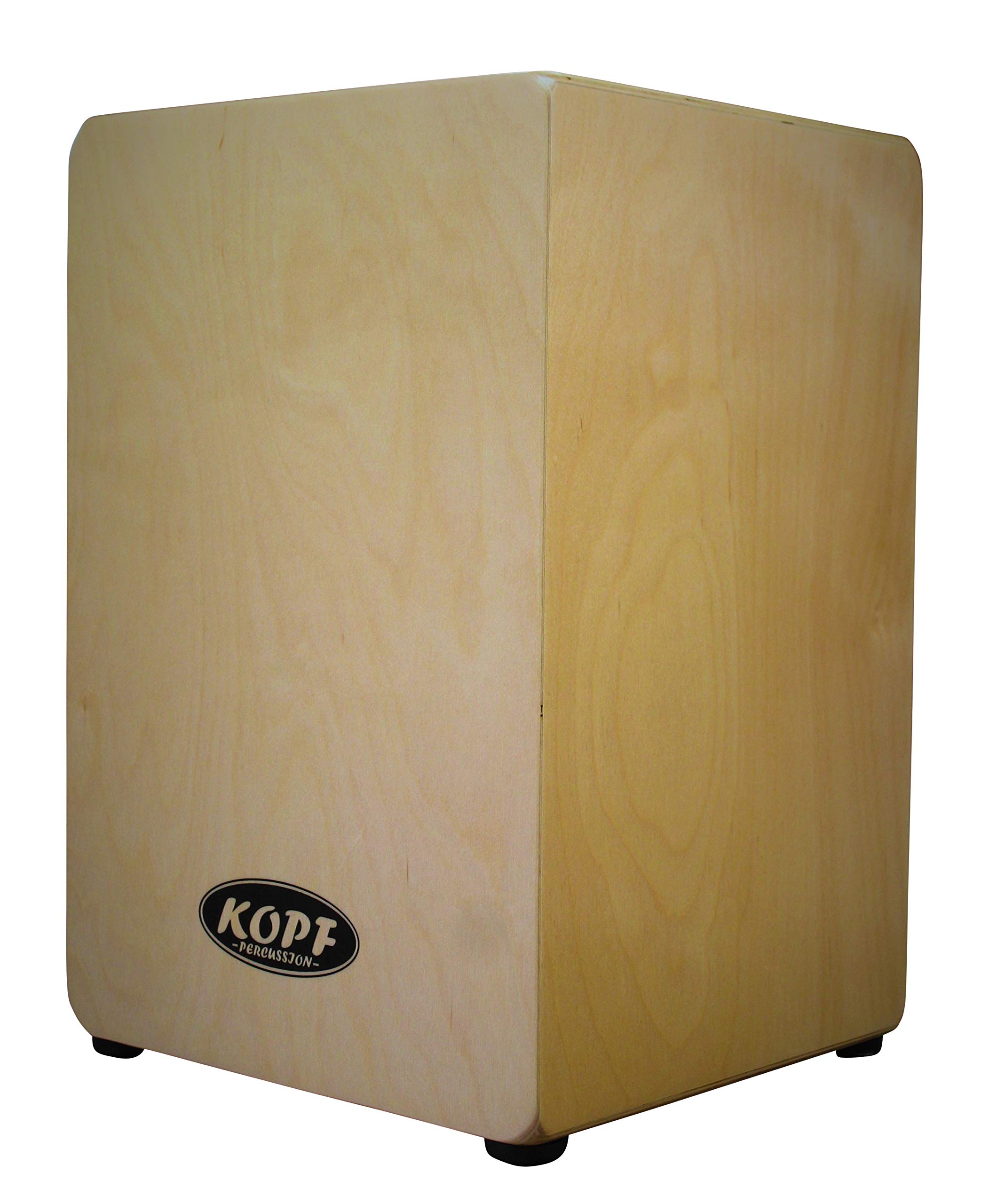 Kopf Percussion Novato Snare Cajon Box Drum With Internal Snares | Dual Birch Playing Surfaces | Birch Shell | Handcrafted in USA | 3 Year Warranty