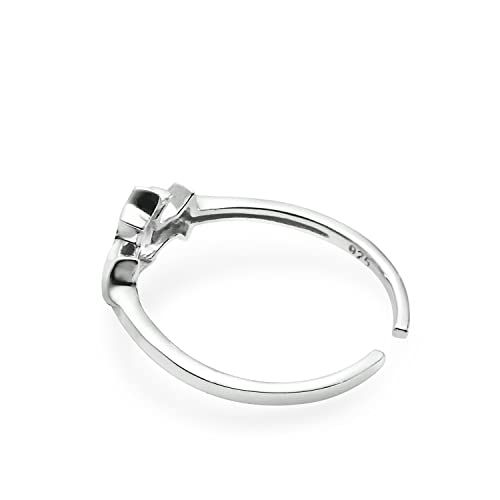 PAVISA - Sterling Silver Star Toe Ring