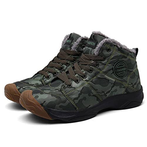NC Men's Winter Hiking Backpack Snow Boots Waterproof Shoes Non-Slip Leisure Light Hiking Boots