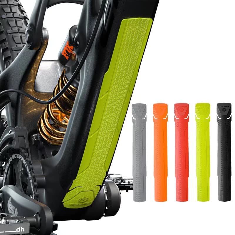 PLUSMILE ENLEE Mountain Bike Down Tube Frame Protector, 3M MTB Bicycle Frame Guard - Protect The Bike from Collision and Scratch