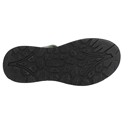 Northside Women's Mabel Casual Comfort Sport Sandal, Olive/Gray, 6