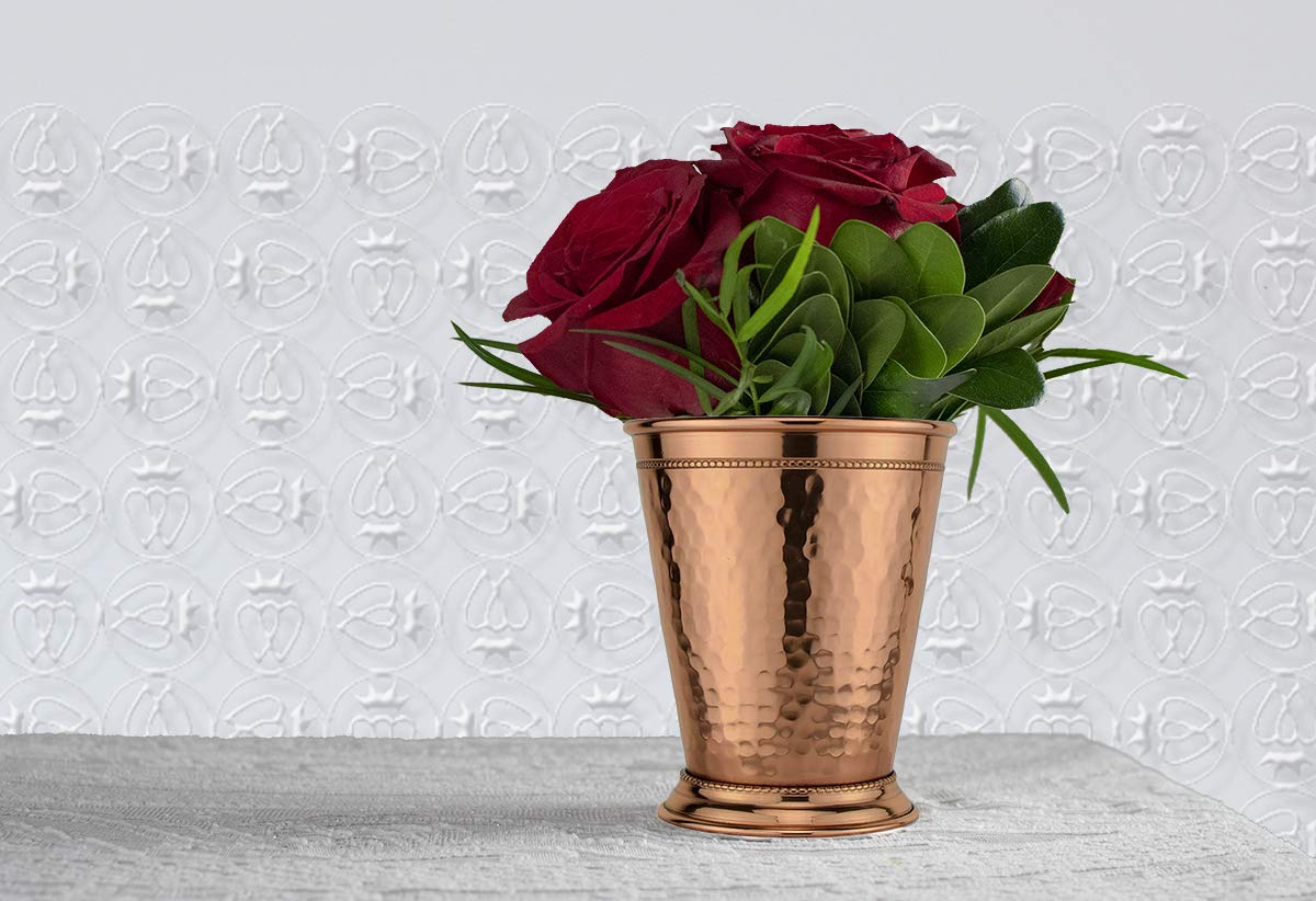 Prince of Scots Hammered Copper 12 Ounce Mint Julep Cup ~ Gift Boxed