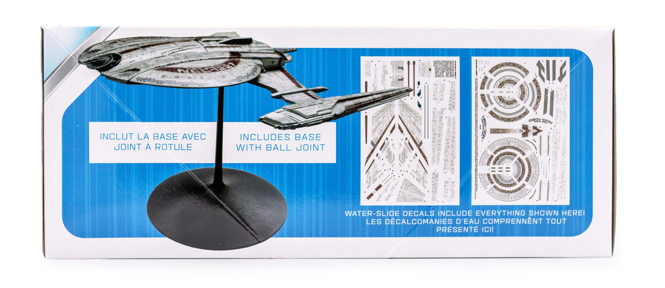 Polar Lights Star Trek Discovery USS Shenzhou - 1/2500 Scale Snap Assembly Plastic Model Kit - Buildable Vintage Spacheship for Kids and Adults