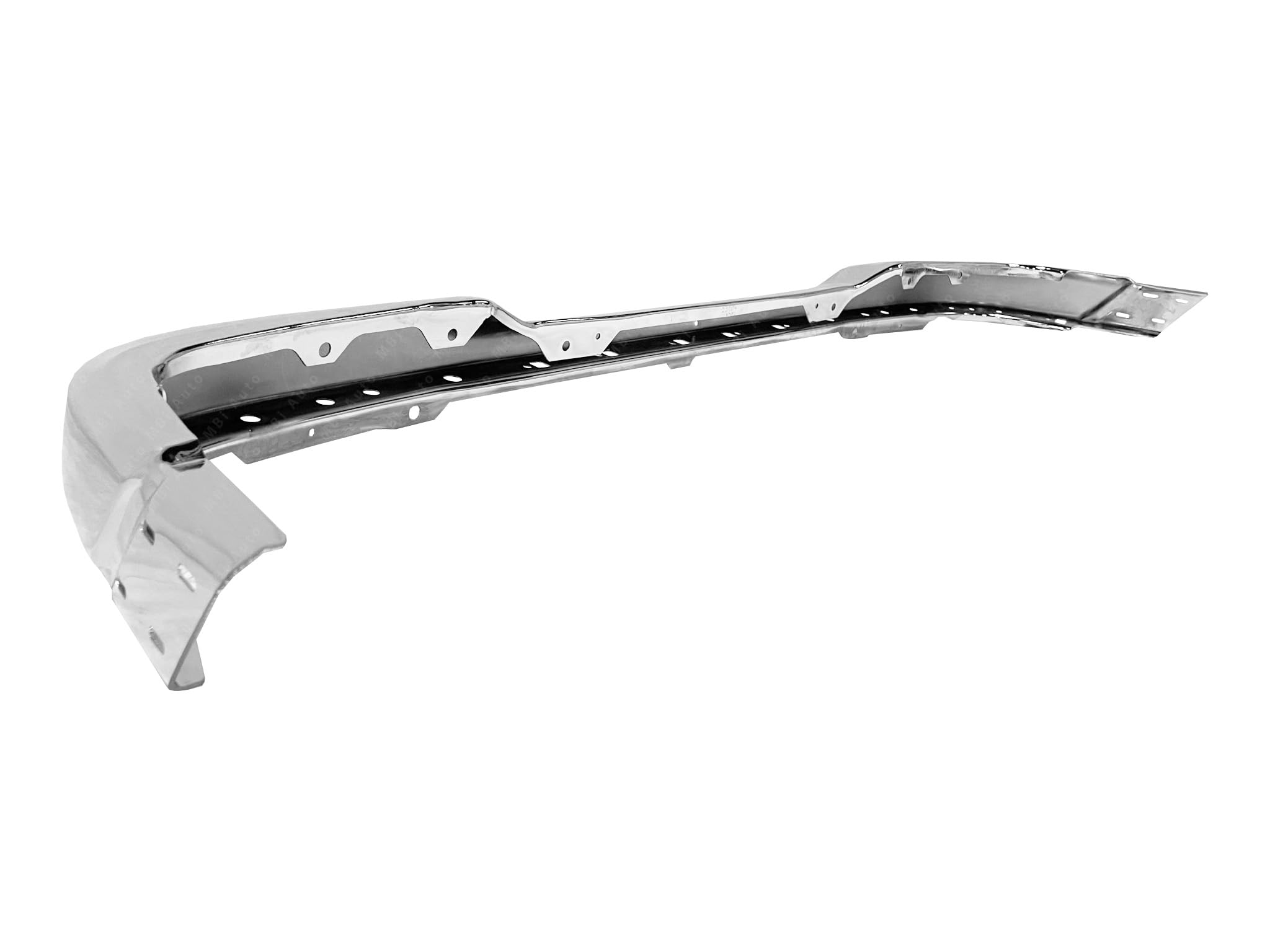 MBI AUTO - Chrome, Steel Front Bumper Face Bar for 2001-2005 Ford Ranger Pickup 4WD 01-05, FO1002368