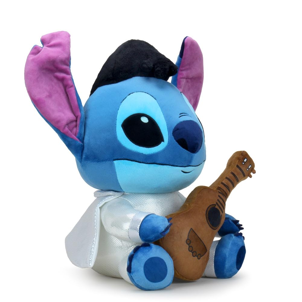 Kidrobot Disney Lilo & Stitch Elvis Stitch 16 Inch HugMe Shake Action Vibrating Plush