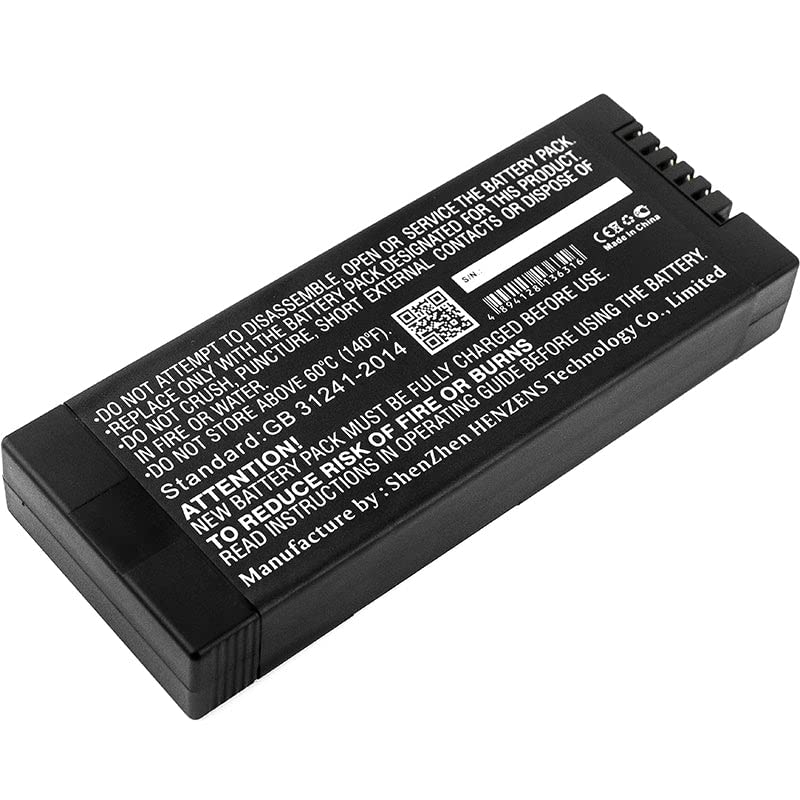VI VINTRONS Battery for GE Inspection USM33, Krautkramer USM 33, USM33 Flaw Detector, 1003022,