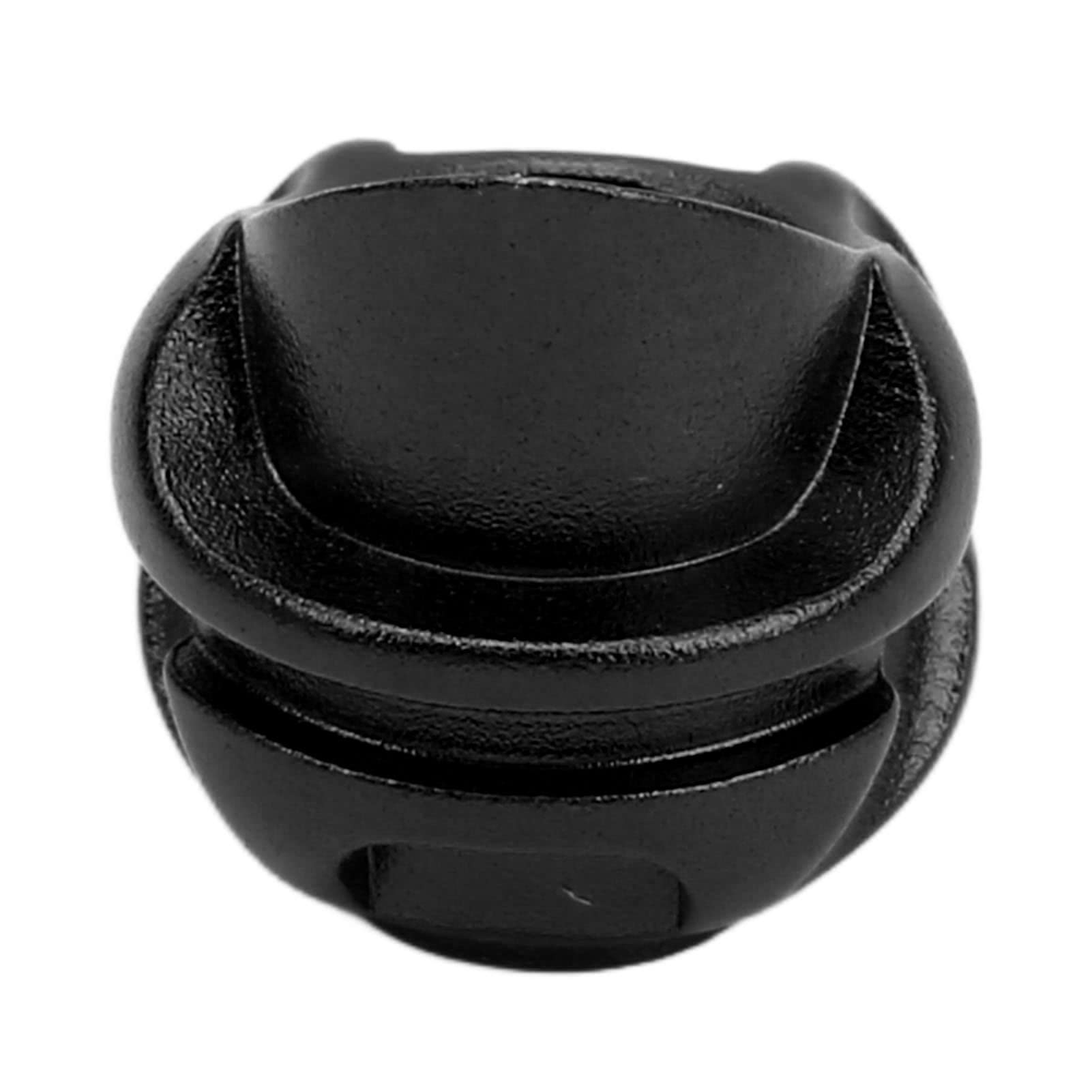 RTLR Compound Bow Peep Sight, CNC Maching Archery Hooded Peephole Kit for Shooting (Black)