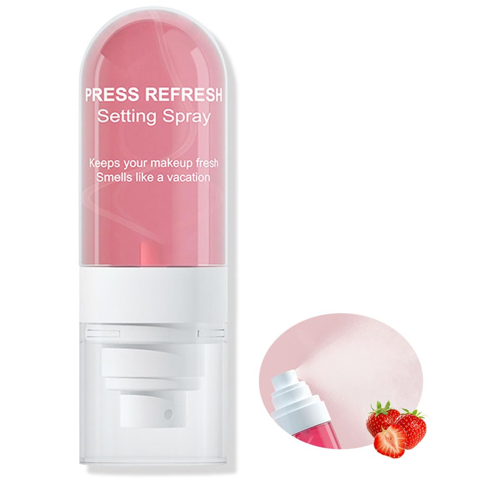 Matte Hydrating Makeup Setting Spray,Keeps Face Makeup from Melting & Fading Oil-Free 24hr Setting Lasting Refreshing Revitalizes For Face & Skin Care,Vegan & Cruelty-Free(55 ml/1.86 Fl Oz)