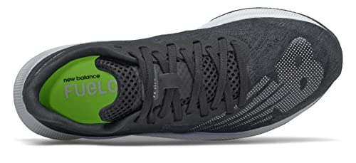 New Balance Women's FuelCell Prism V1 Running Shoe, Black/Camden Fog, 8 Wide