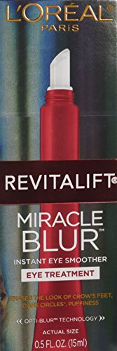 L'Oreal Paris Skincare Revitalift Miracle Blur Instant Eye Smoother Treatment with Pro-Retinol A and Vitamin C, 0.5 fl. oz.