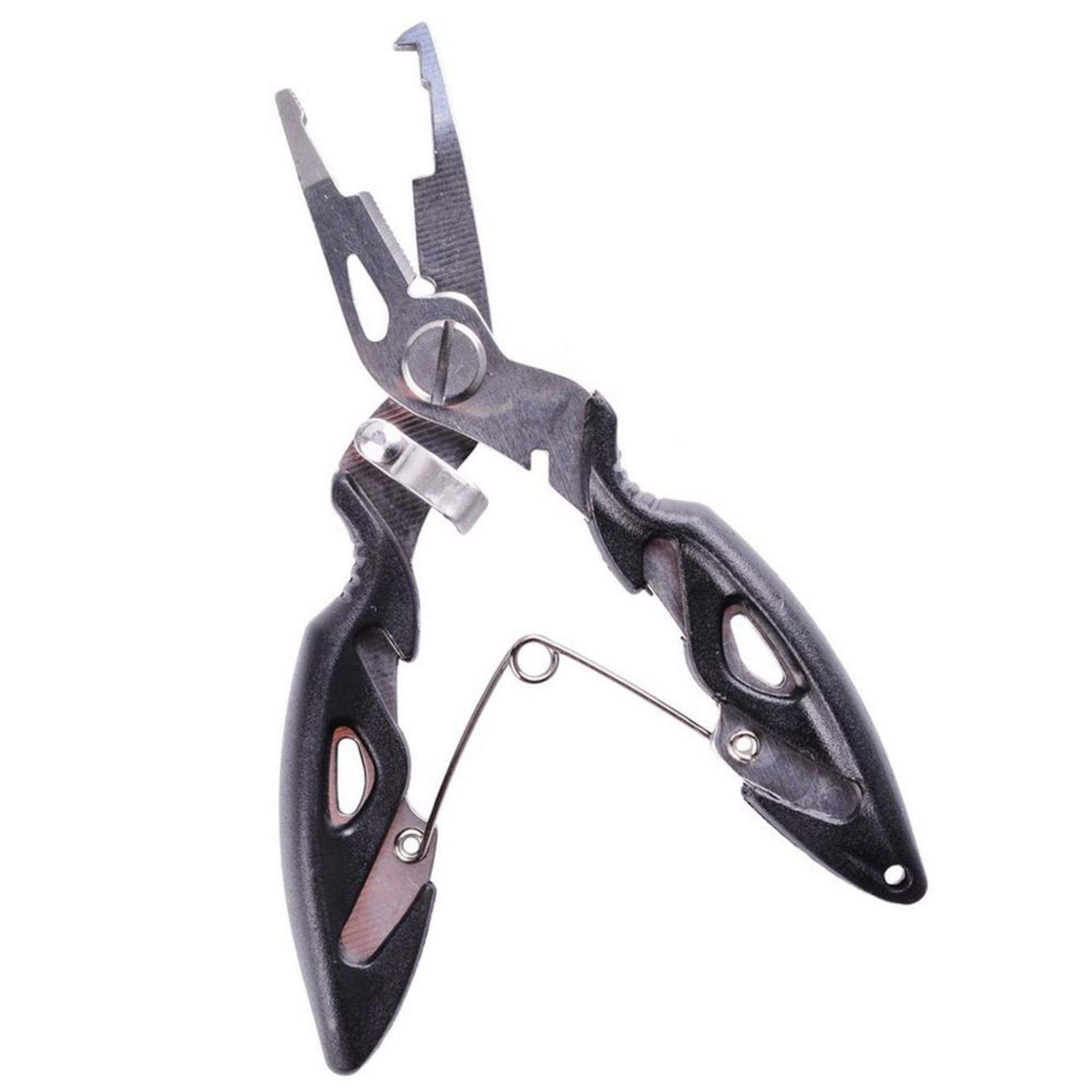 NC Fishing Pliers, Scissors, Braided Wire, Bait, Knife, Hook Remover, Etc. Fishing Tackle Tool Cutting Fish with Pliers Multifunctional Scissors