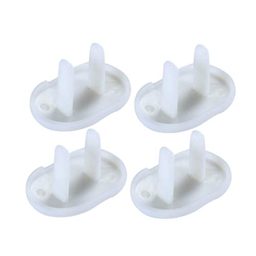 NUOBESTY Outlet Covers Babyproofing, 50Pc Socket Covers Child Proof, Safe & Secure Electric Plug Protectors, Baby Safety