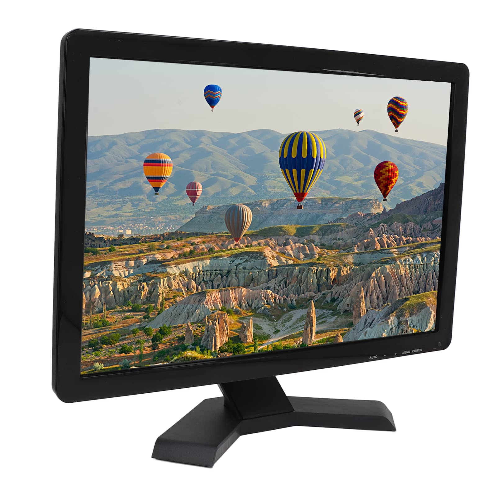 Zunate 19inch Monitor Capacitive Touch Screen for PC, 16:10 1440x900 1080P HD Color Computer Monitors, with Dual Speakers, VGA AV BNC USB DC HD Multimedia Interface